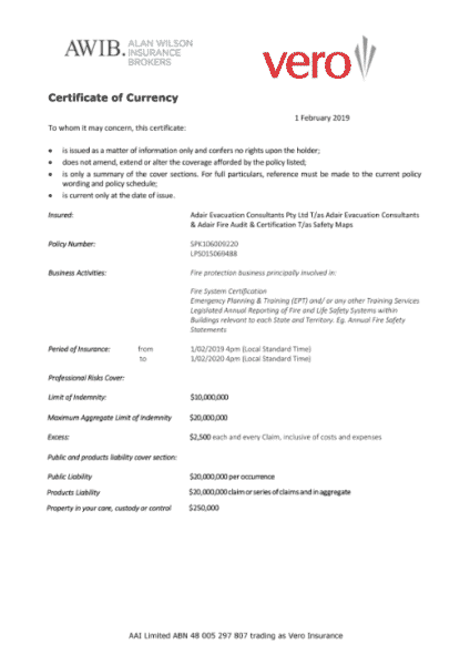 Evacuation Consultants: Sydney Newcastle Central Coast NSW